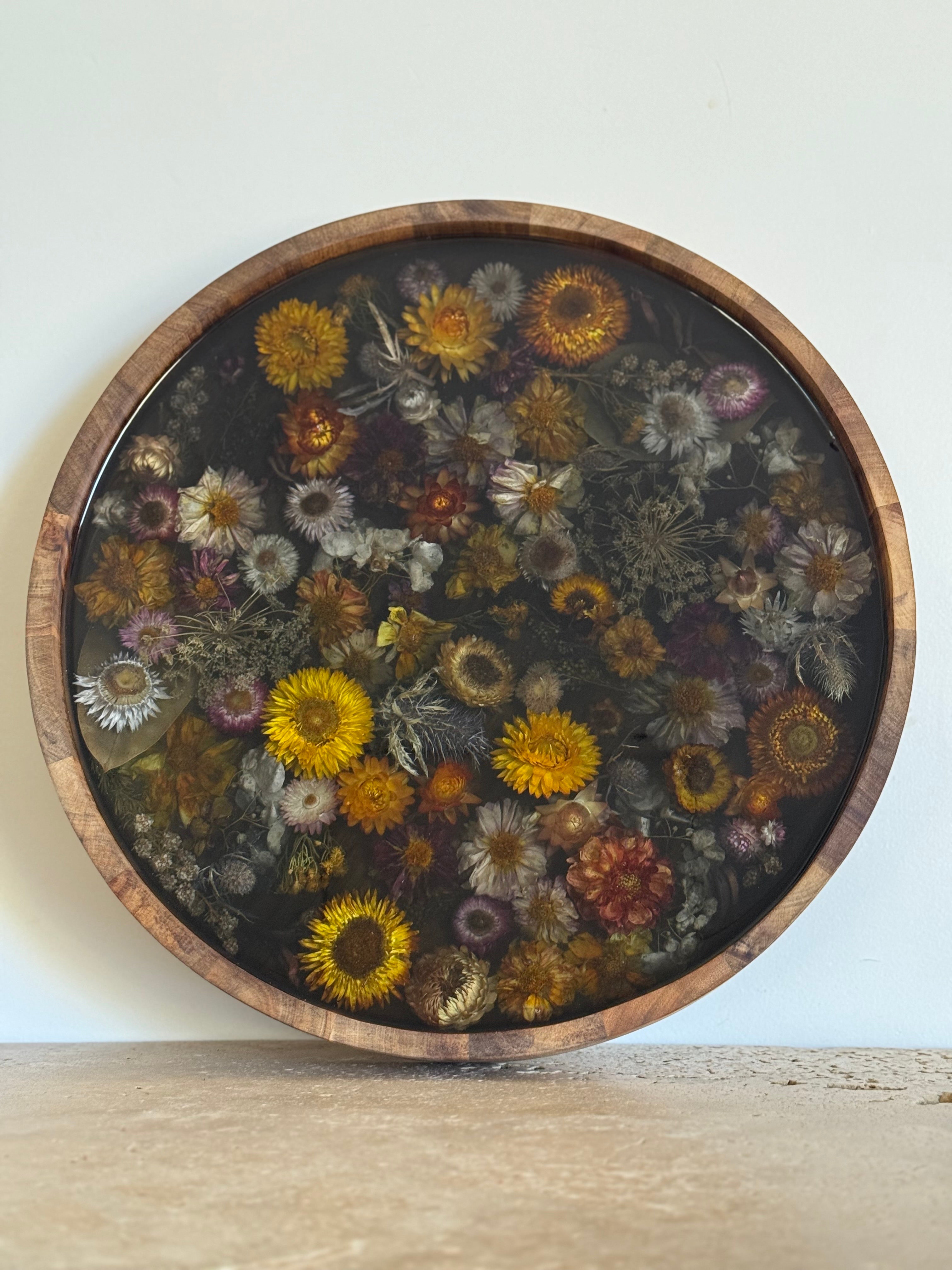 Botanical Round Tray – Eclectic Creative Designs